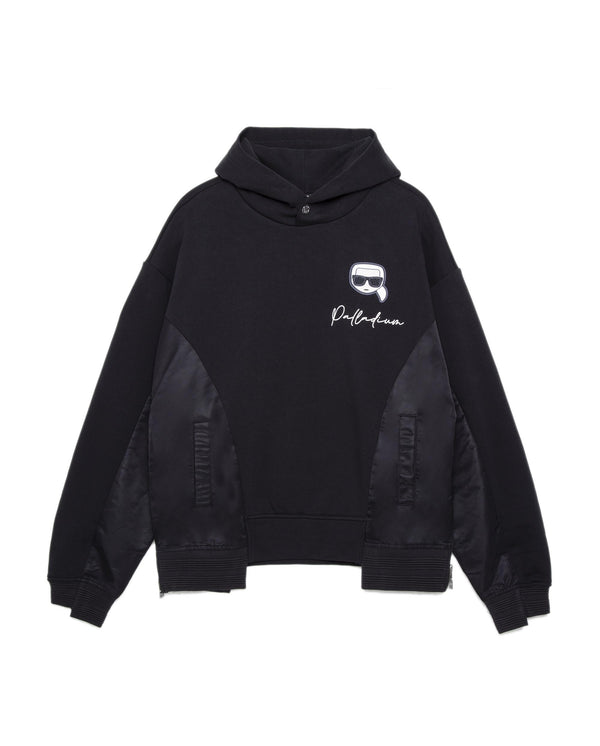 MEN'S PALLADIUM X KARL LAGERFELD LOOSE FIT HOODIE - PALLADIUM Official ...