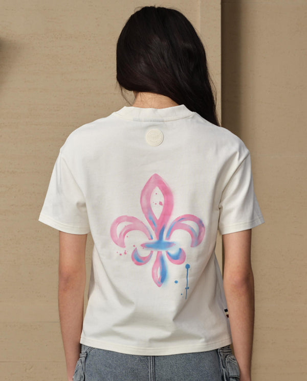 WOMEN'S PALLADIUM LOGO COTTON T-SHIRT - PALLADIUM Official Online Store